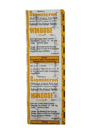 Windose 100 MG - Strip of 10 Tablets : Amazon.in: Health & Personal Care