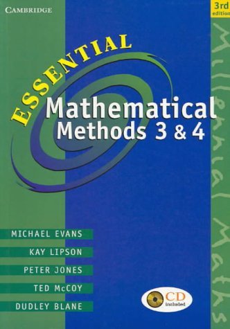 Amazon.com: Essential Mathematical Methods 3 and 4 with CD-Rom ...