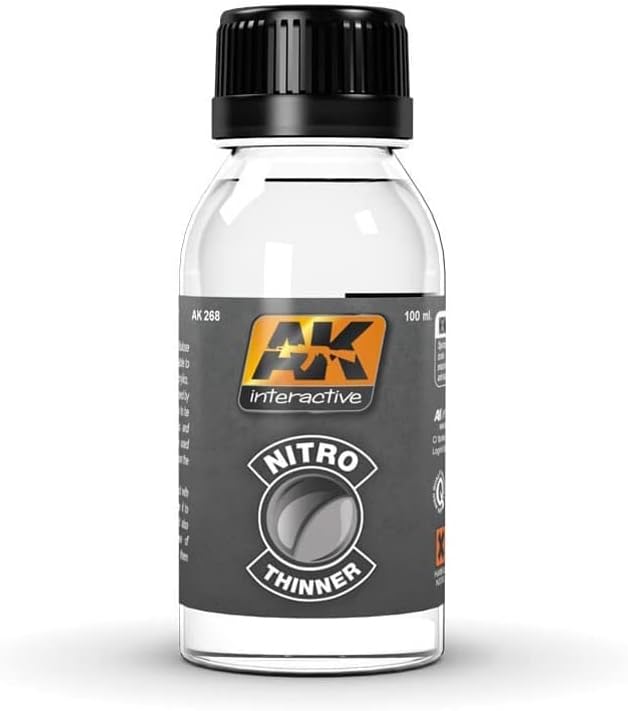 AK Interactive Nitro Thinner (For Clear Colours and Cleaning) # – BigaMart