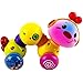 Amazon.com: WolVol Musical Press and Crawl Baby Activity Toy - Rolling ...