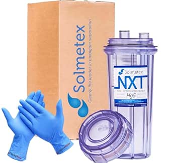 Amazon.com: Solmetex NXT Hg5 Collection Container with Recycle Kit (NXT-Hg5-002CR) for Solmetex ...