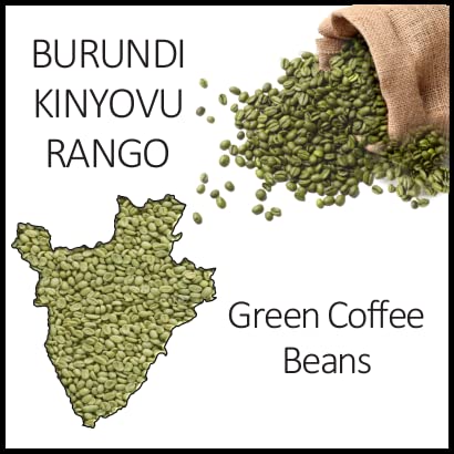 Amazon.com : Burundi Kinyovu RANGO Green Coffee Beans 1lb, 16oz bag ...