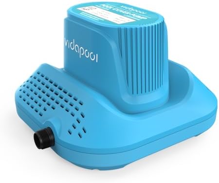 Amazon.com: Vidapool Pool Cover Pump Above Ground, 1/2 HP Automatic ...
