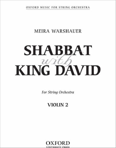Shabbat with King David: Violin 2: Warshauer, Meira: 9780193866812 ...