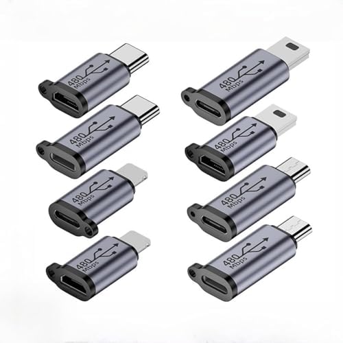 Amazon.com: Jadebones USB C/Lightning to Micro USB Adapter, Type C to ...