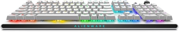 Dell Alienware Tri-Mode Wireless Gaming Keyboard - AW920K (Lunar Light ...