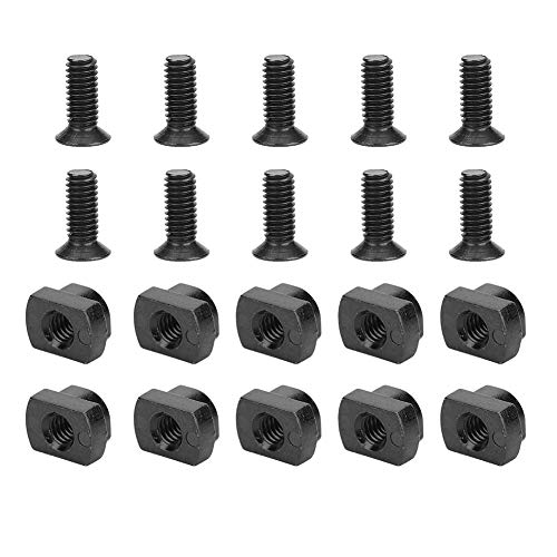 M-Lok Screw & Nut,10PCS Pure Steel M-Lok Screw & Nut Replacement Set ...