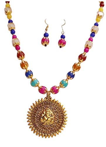 Buy MANTRA PEARLS Mangalsutra Moti Mala For Girls & Women MPMS48 at ...