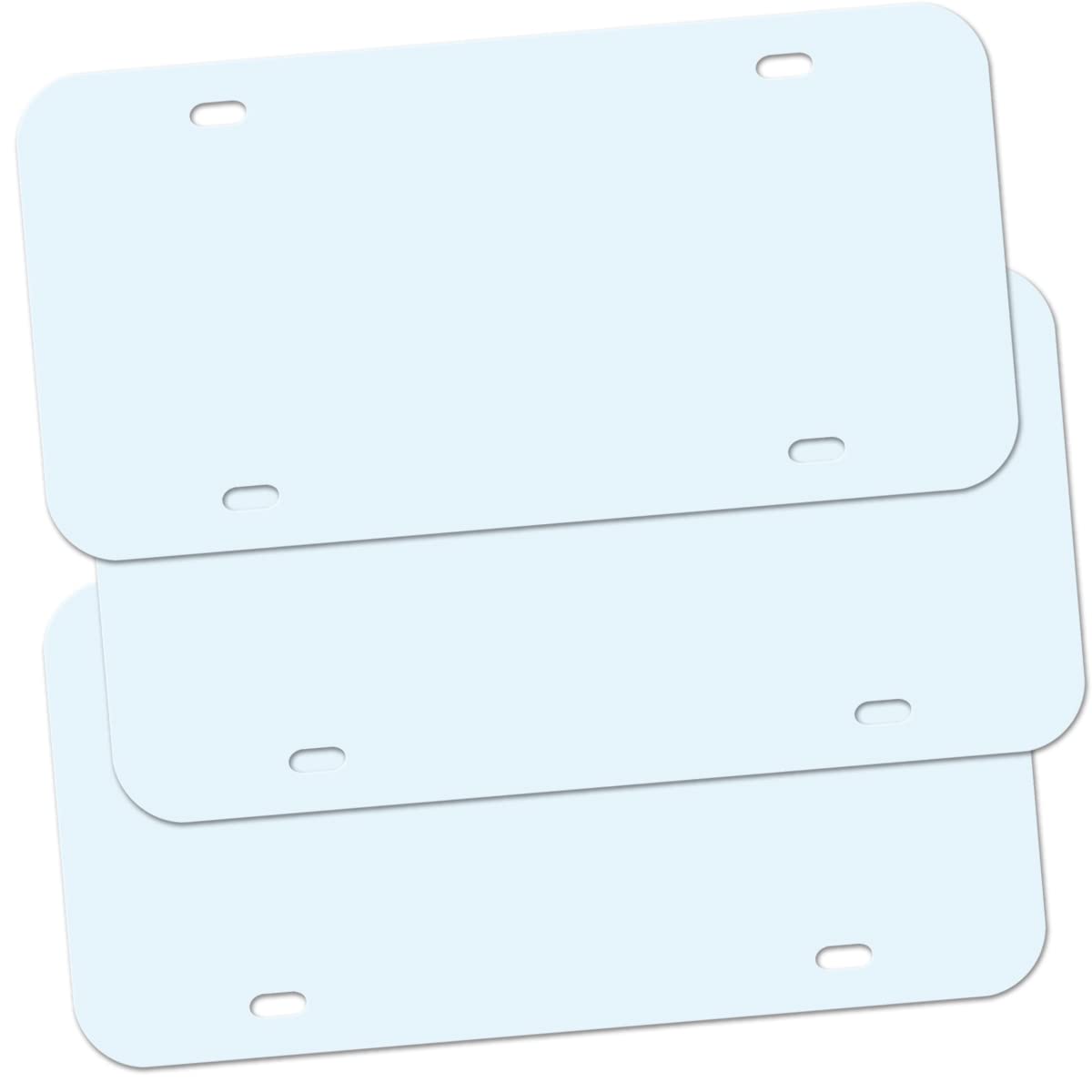 Amazon.com: Simplee Signage 12"X6" Blank License Plate for Vinyl ...