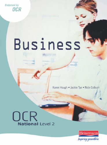 Amazon | OCR National Level 2 in Business Student Book | Hough, Karen, Tye, Jackie, Colburn ...