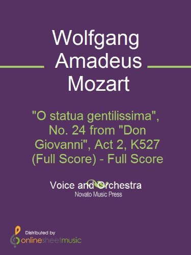 Amazon.com: "O statua gentilissima", No. 24 from "Don Giovanni", Act 2 ...