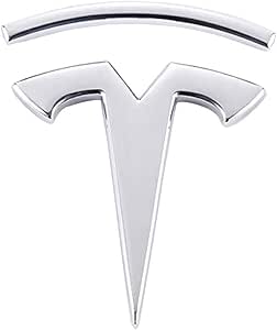 Amazon.com: Fit Tesla Trunk Emblem Sticker Rear Tailgate Badge Decal ...