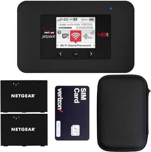 Amazon.com: Verizon Wireless Jetpack Netgear AC791L | Mobile Hotspot ...
