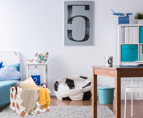 Snapklik.com : HIYAGON Rectangular Football Easter Basket Easter Gift ...