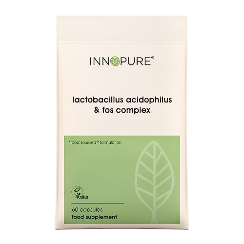 INNOPURE Acidophilus Probiotic & Prebiotics - 60 Capsules - Easy to ...