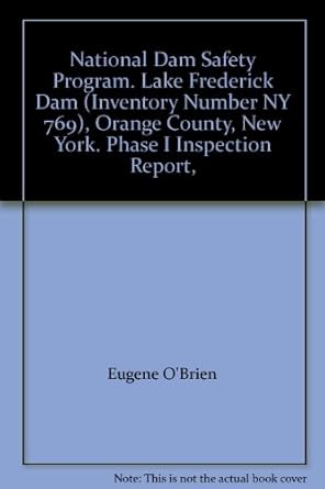 Amazon.com: National Dam Safety Program. Mt. Beacon Reservoir ...