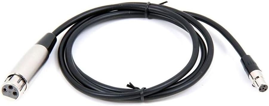 Amazon.com: Shure WA310 4-Feet Microphone Adapter Cable, 4-Pin Mini ...