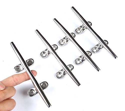 Snapklik.com : Mxeol 6 Inch Boat Cleats For Dock Tie Down Cleat ...