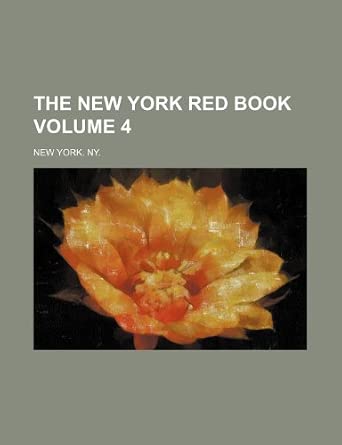 The New York red book Volume 4: Ny., New York.: 9781236209511: Amazon ...