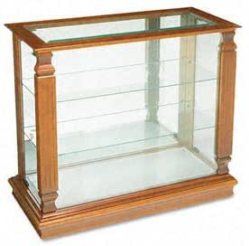 Small Wood Display Case - Oak : Amazon.ca: Home