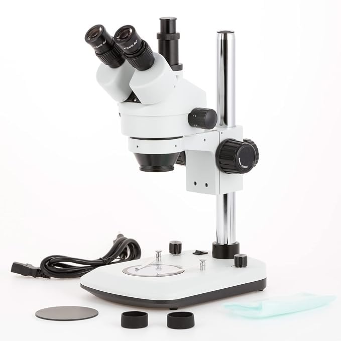 STEREOZOOM Microscope 7X-45X Dual Light (Application: Botany/Zoology ...
