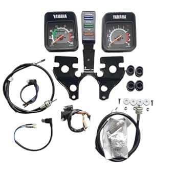 Speedometer & RPM conversion KIT compatible with yamaha RX100/ RX135 ...