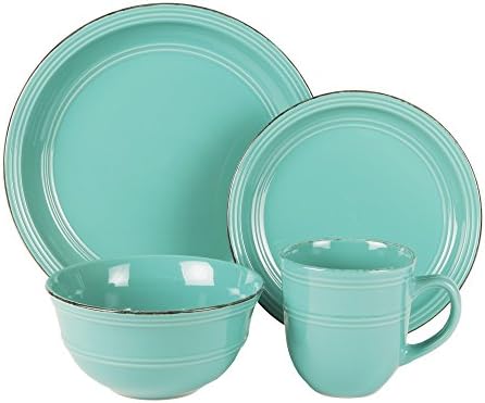 Amazon.com | Signature Housewares 4 Piece Sorrento Collection Stoneware ...
