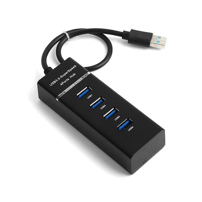 High Speed Portable 4 Ports USB 3.0 Extension Hub with Switches for ...