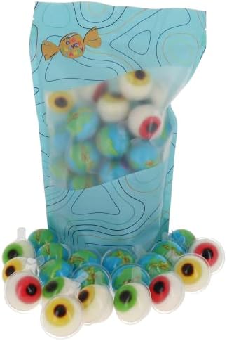 Amazon.com : One Flavor Candy Earth Gummy Planet Gummi Candy Variety ...
