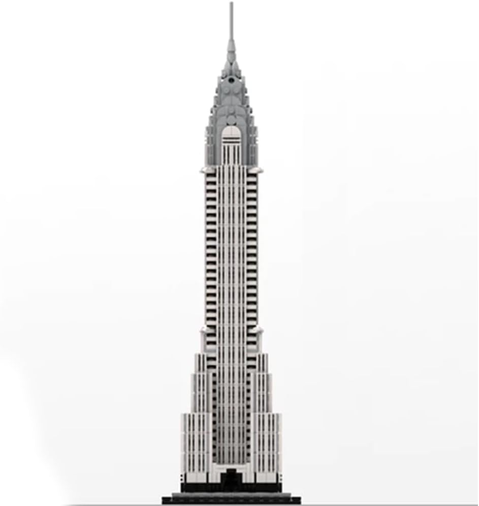 Amazon.com: kowkis Chrysler Building, New York 1:800 Building Set,MOC ...