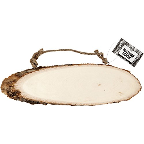 greehome Welcome Door Sign Wooden Tree Disc to Design Yourself ...