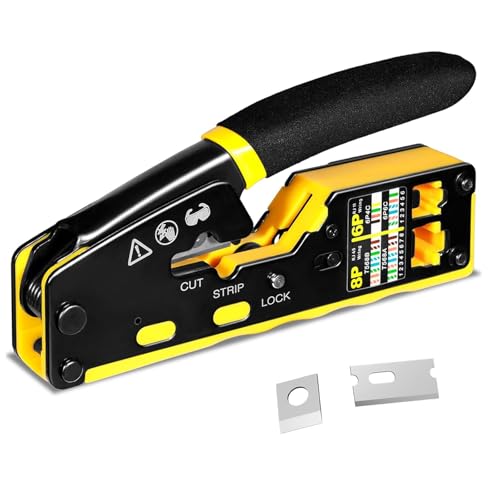 Top 10 Best Pass Through Rj45 Crimper : Reviews & Buying Guide - Katynel