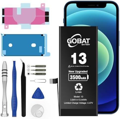 Amazon.com: Vvsialeek A2655 Replacement Battery for iPhone13 A2482 ...