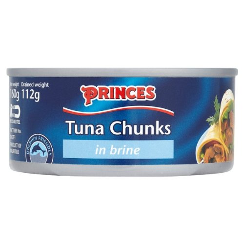 Amazon.com: Princes Tuna Chunks in Brine 12 x 160g : Grocery & Gourmet Food