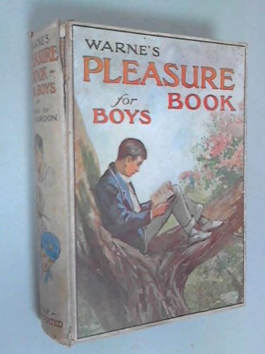 Warne's Pleasure Book for Boys: No author.: Amazon.com: Books