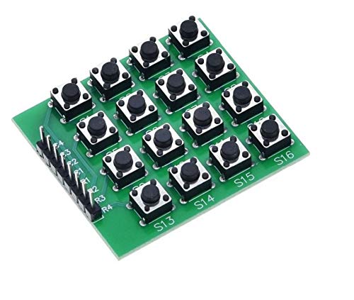 4x4 Matrix 16 Keypad Keyboard Module 16 Button : Amazon.in: Computers & Accessories