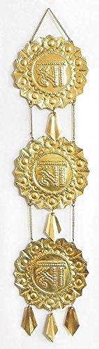 Buy DollsofIndia Brass Chandmala to Hang from The Deity's Hands - 25 x ...