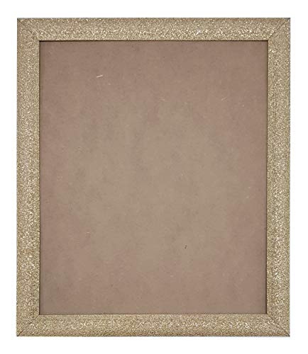 FRAMES BY POST Glitz Gold Picture Photo Frame for 12 x 8 Inch Plastic ...