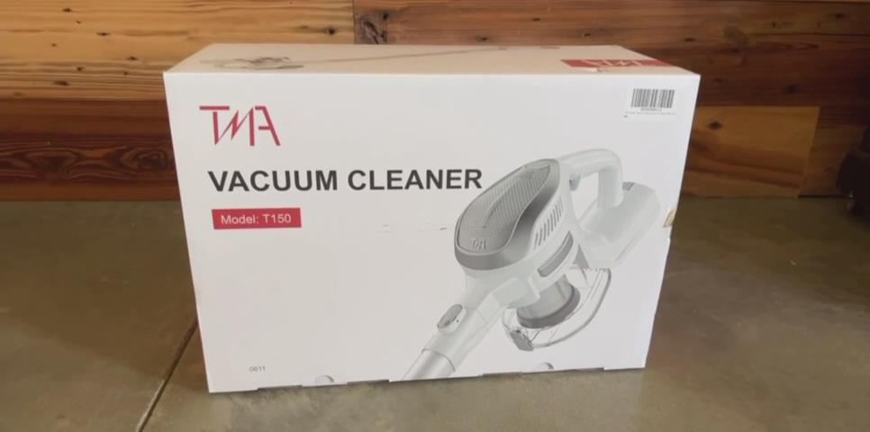 Watch TMA T150 Cordless Vacuum Cleaner Unboxing Video on Amazon Live