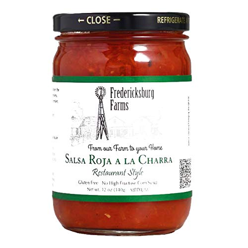 Amazon.com: Fredericksburg Farms Salsa Roja a la Charra 3.1 oz each (1 ...