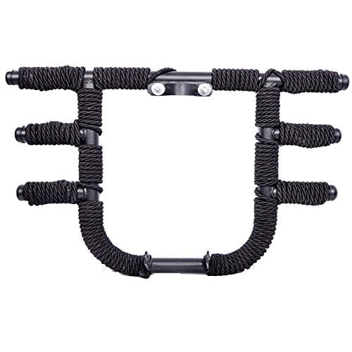 Heavy Duty Metal Leg Crash Guard 3 Rod with Black Rope Safety Leg Crash ...