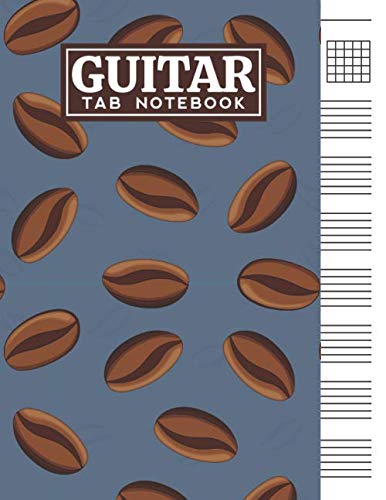 Guitar Tab Notebook: Blank 6 Strings Chord Diagrams & Tablature Music ...