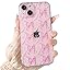 Amazon.com: Lovmooful Compatible for iPhone 13 Case Aesthetic Clear Cute Ribbon Bowknot Design ...