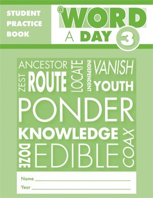 A Word a Day, Grade 3 - Student Edition (5-Pack): unknown author ...
