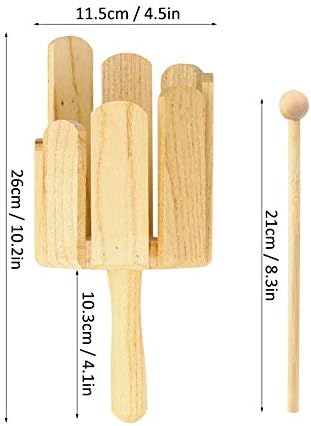 Wooden Percussion Instrument, Tick Tock Orff Percussion Blocks Sound ...