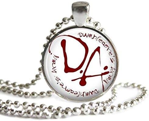 Amazon.com: Harry Potter Dumbledore's Army 1 Inch Silver Plated Pendant ...