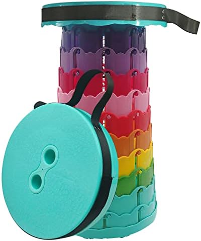 Fishboy Upgraded Portable Collapsible Stool, Folding Retractable ...