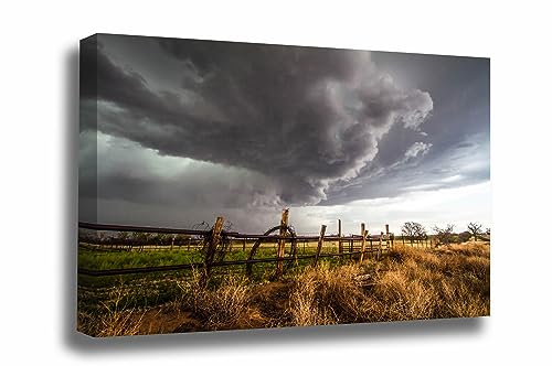 Amazon.com: Storm Canvas Wall Art (Ready to Hang) Gallery Wrap of ...