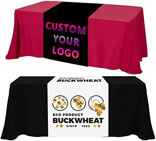 Amazon.com: Custom Table Runner with Business Logo, 13"x72 ...