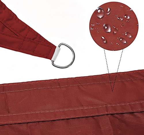 Fidrisen Waterproof Sun Shade Right Angle triangle Sun Shade Sail 95% ...